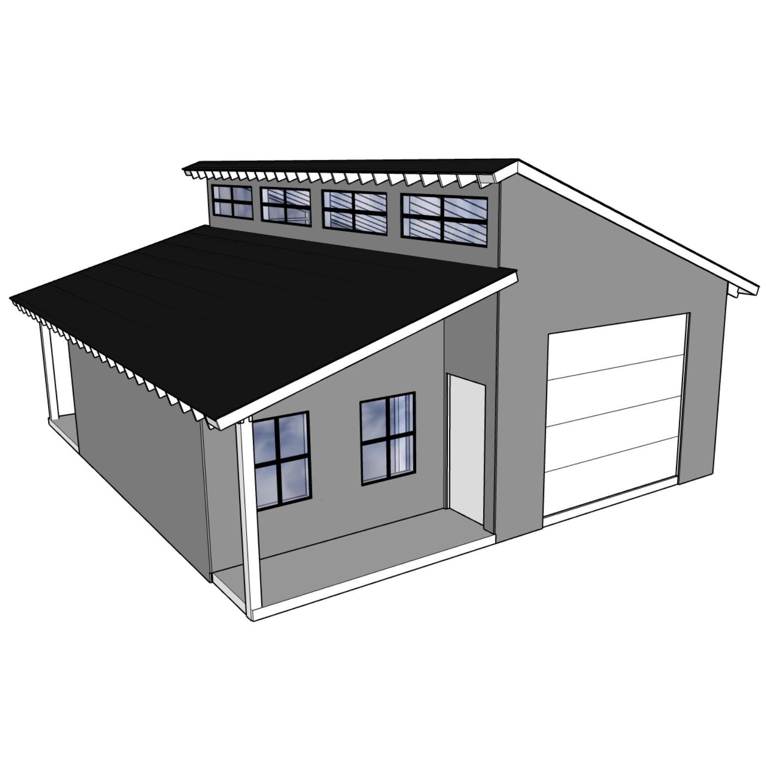 30x50 Pole Barn Building Plans 30x50 Steel Building With Lean To