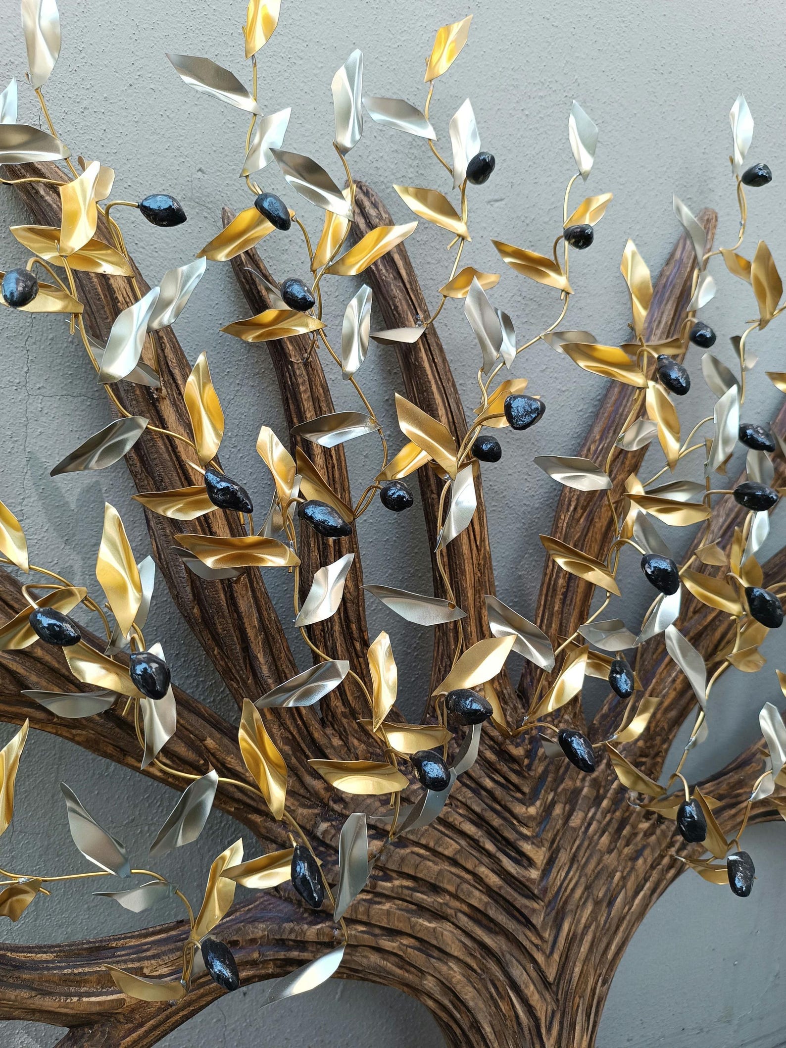 Wooden Olive Tree, Tree of Life , Tree of Life Wall Art, Wall Hangings ...