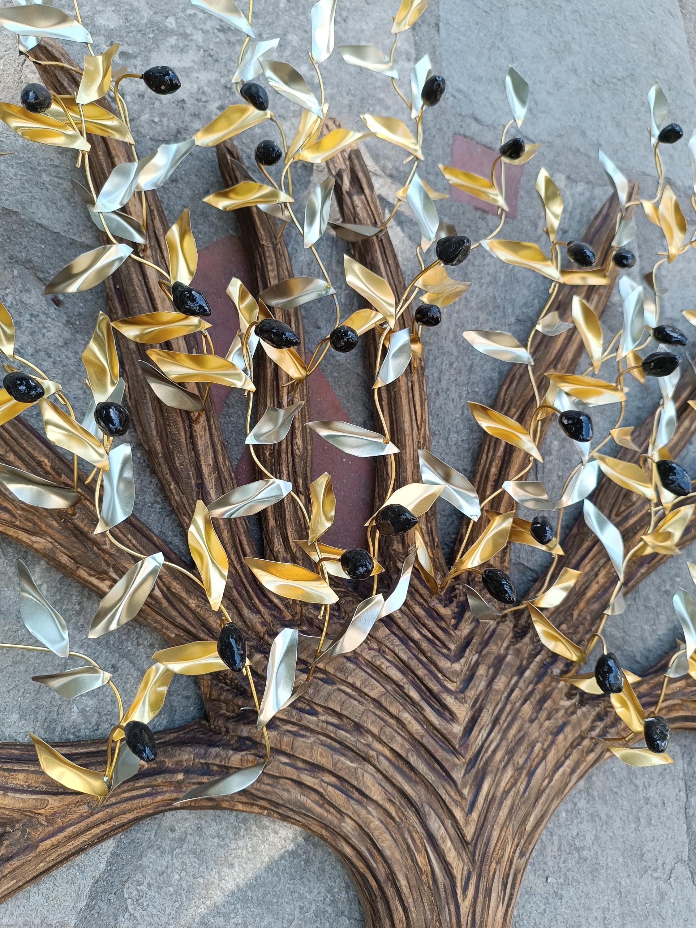 Wooden Olive Tree, Tree of Life , Tree of Life Wall Art, Wall Hangings ...