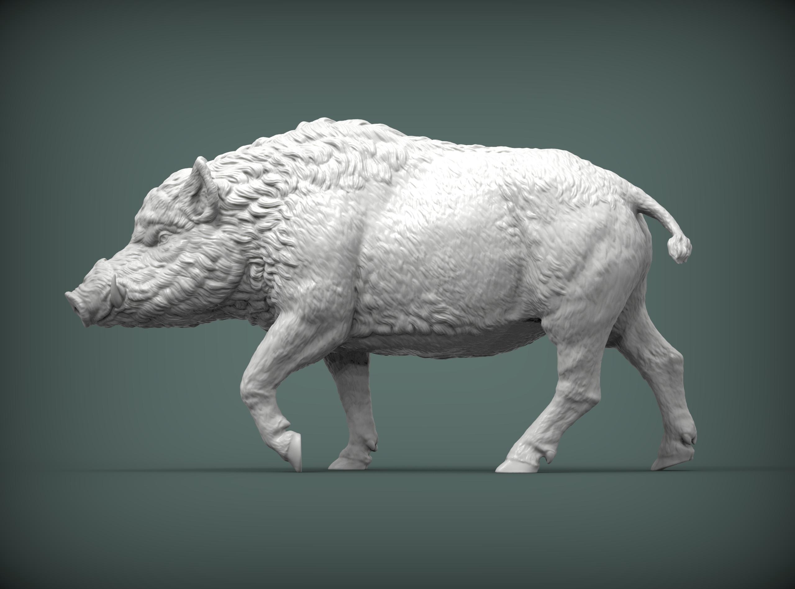 Wild Boar Figurine, Wild Boar Bust, Wild Boar Statue, Wild Boar Lover ...