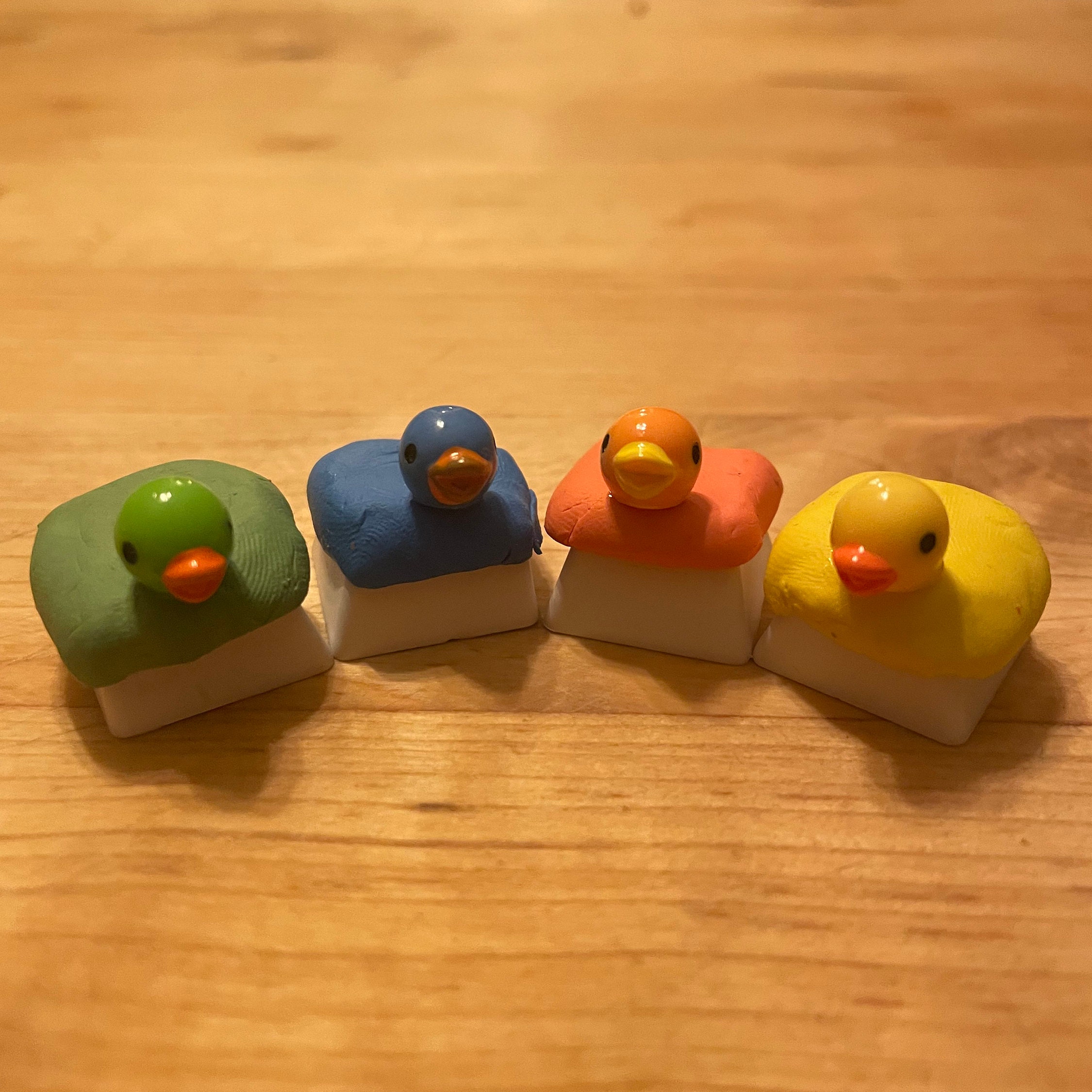 Clay Duck Keycaps - Etsy