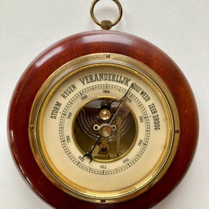 Vintage Barometer From the 1960s by Lufft - Etsy