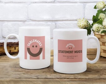 Company Logo Coffee Mugs, Branded Custom Logo Mug, Personalised Mug ...