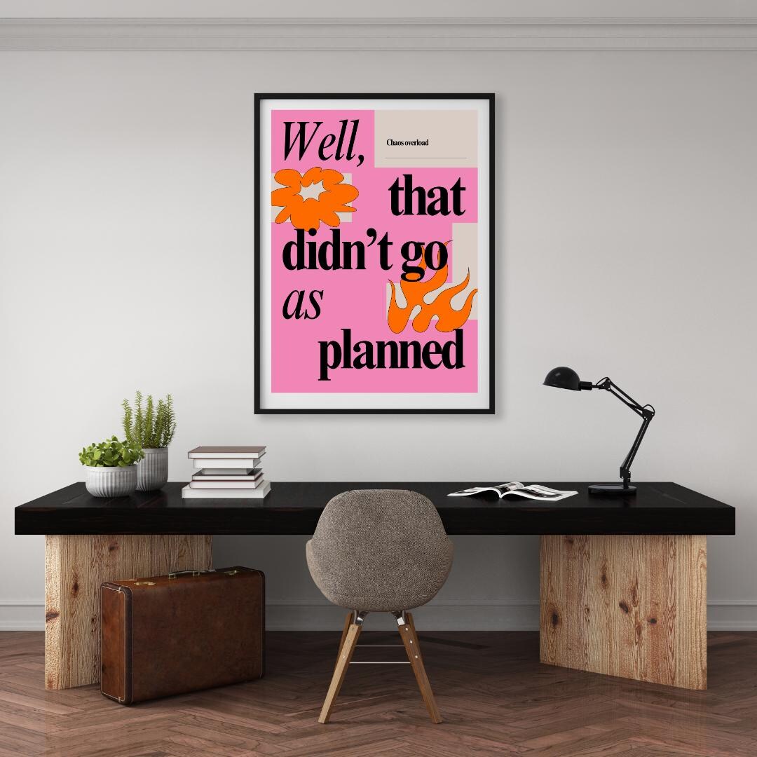 Funny Office Cubicle Wall Art, Funny Desk Accessory, Home Office Decor ...