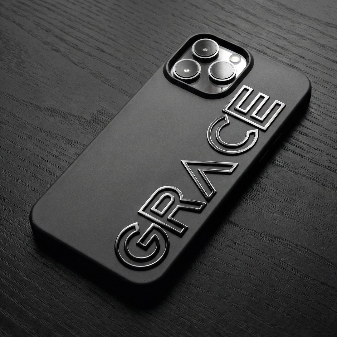 Custom Name iPhone Case: Personalized Phone Cover - Etsy