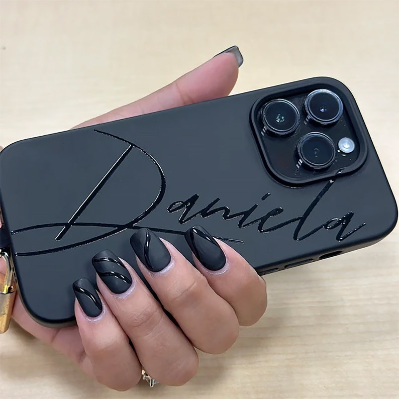 Cursive Name iPhone Case: Personalized Designer Phone Case - Etsy