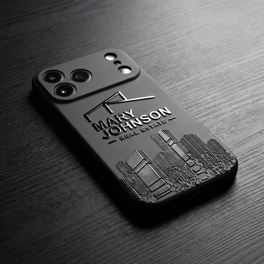 Custom Logo iPhone Case: Personalized Picture Phone Cover - Etsy