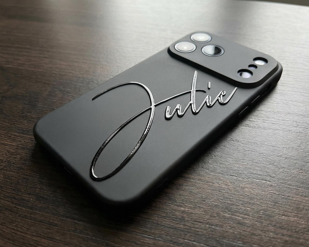 Personalized Cursive Name iPhone Case: Custom Sign Phone Cover - Etsy
