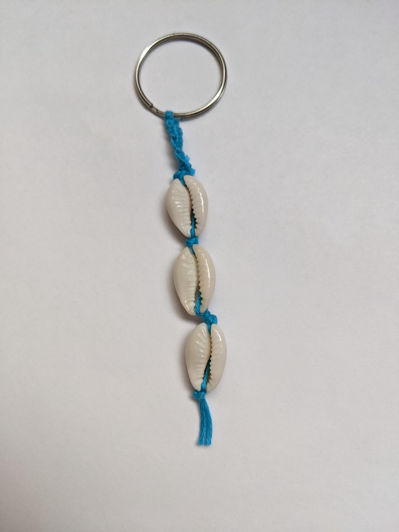 Keychain, Cowrie Shell Keychain, Beach Keychain, Coastal Keychain ...