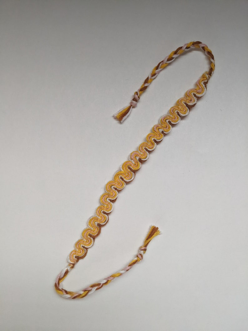 Peruvian Wave Friendship Bracelet, String Bracelet, Handmade Jewelry ...