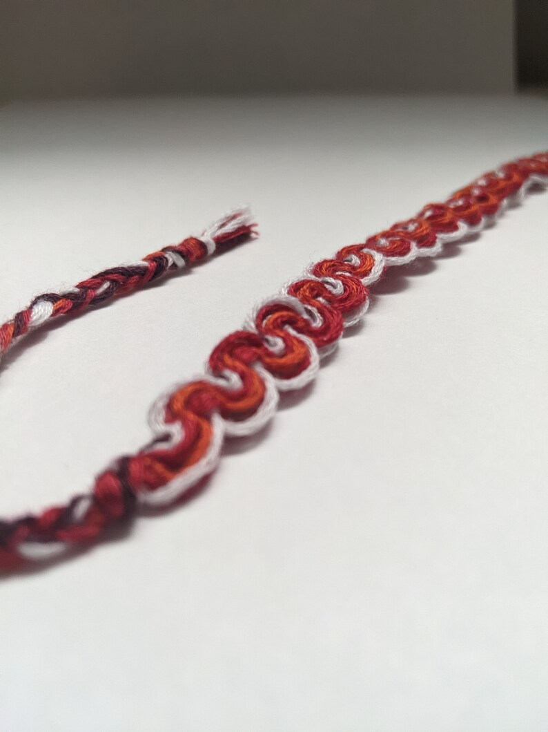 Peruvian Wave Friendship Bracelet, String Bracelet, Handmade Jewelry ...