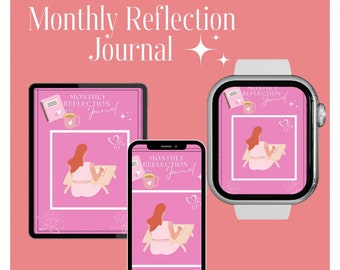 Budget Tracker- Monthly and Weekly Reflection Pages- Journal Pages ...