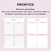 Editable ADHD Brain Dump Templates, Printable ADHD Planner, ADHD ...