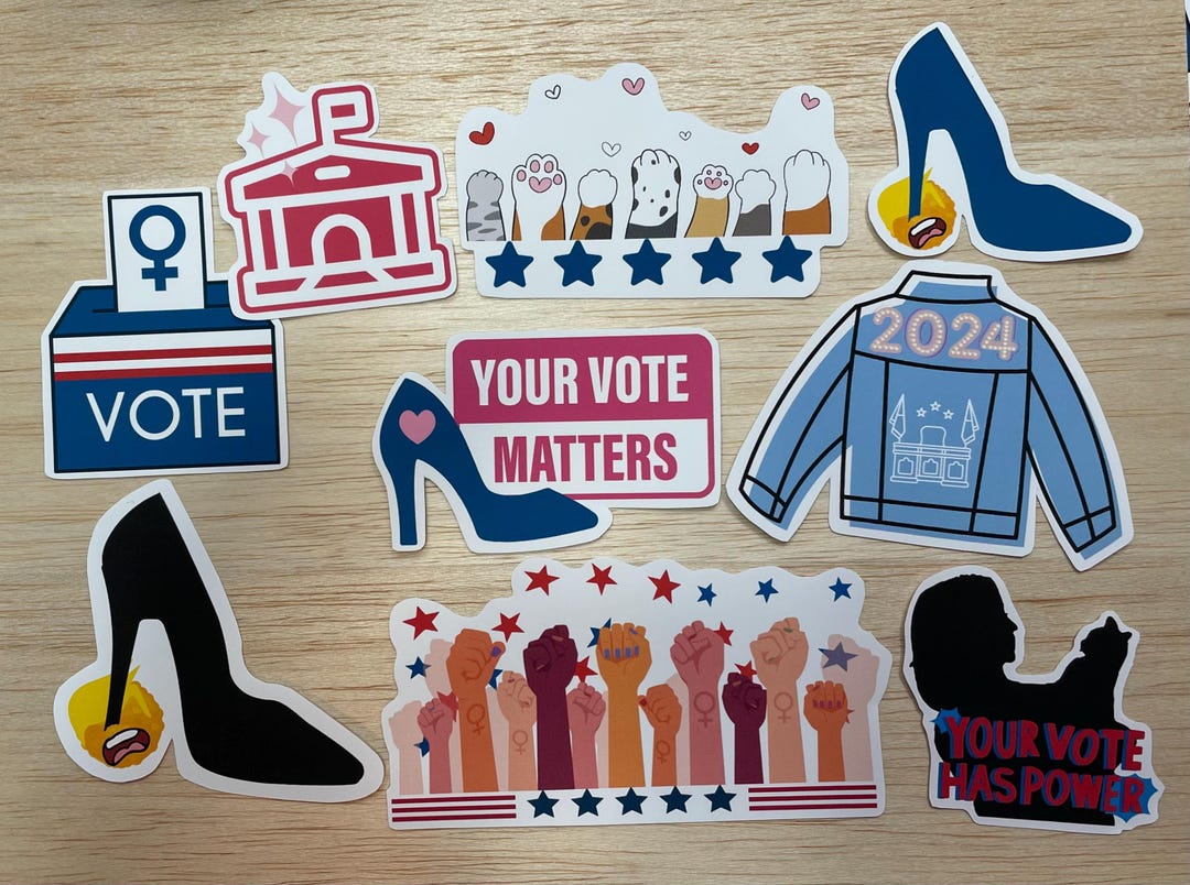 Women's Rights, Kamala Harris, Liberal, Orange Man, Stickers, Liberal ...