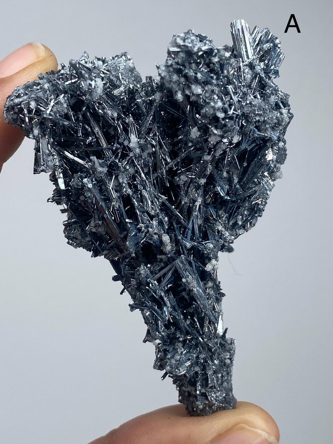 Stibnite Crystal Raw Specimens - Etsy