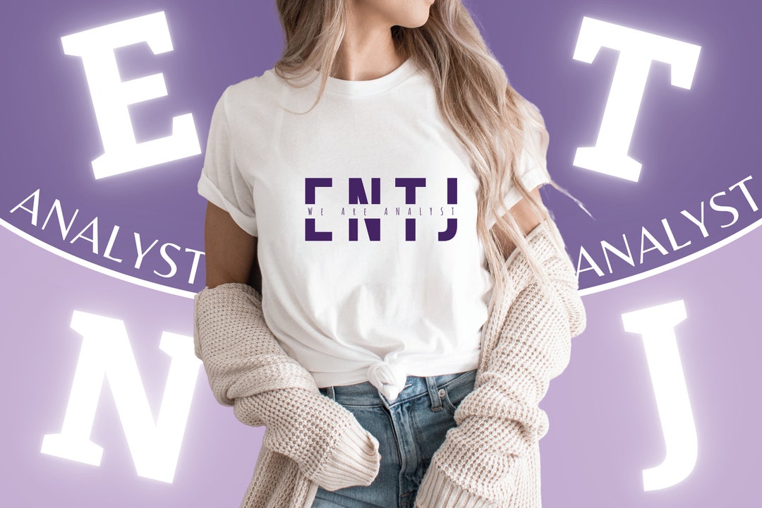 MBTI Shirt Svg File Simple and Modern T-shirt Design Ideal for ...