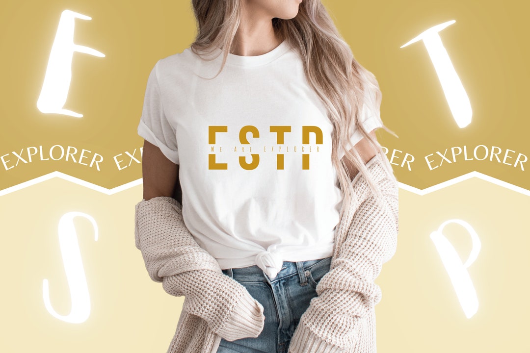 MBTI Shirt Svg File Simple and Modern T-shirt Design Ideal for ...