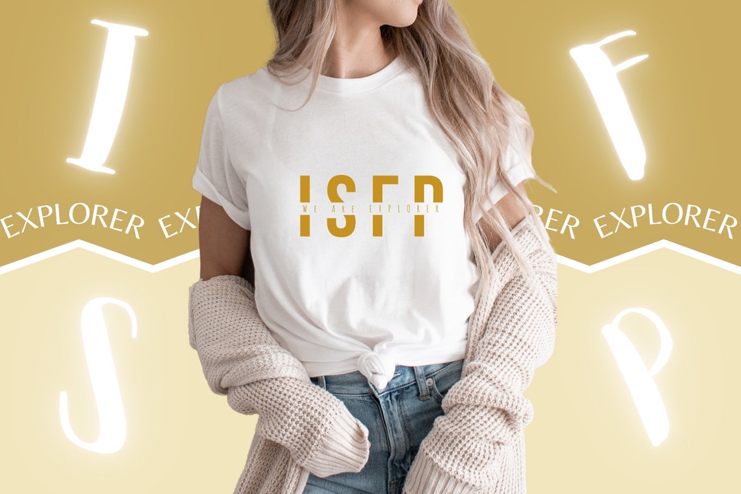 MBTI Shirt Svg File Simple and Modern T-shirt Design Ideal for Personalized Clothing and Unique ...
