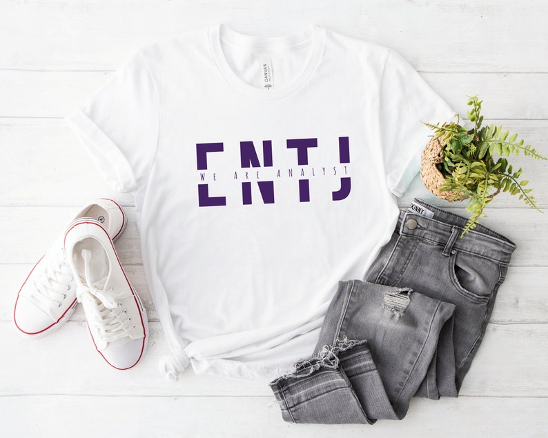 MBTI Shirt Svg File Simple and Modern T-shirt Design Ideal for ...