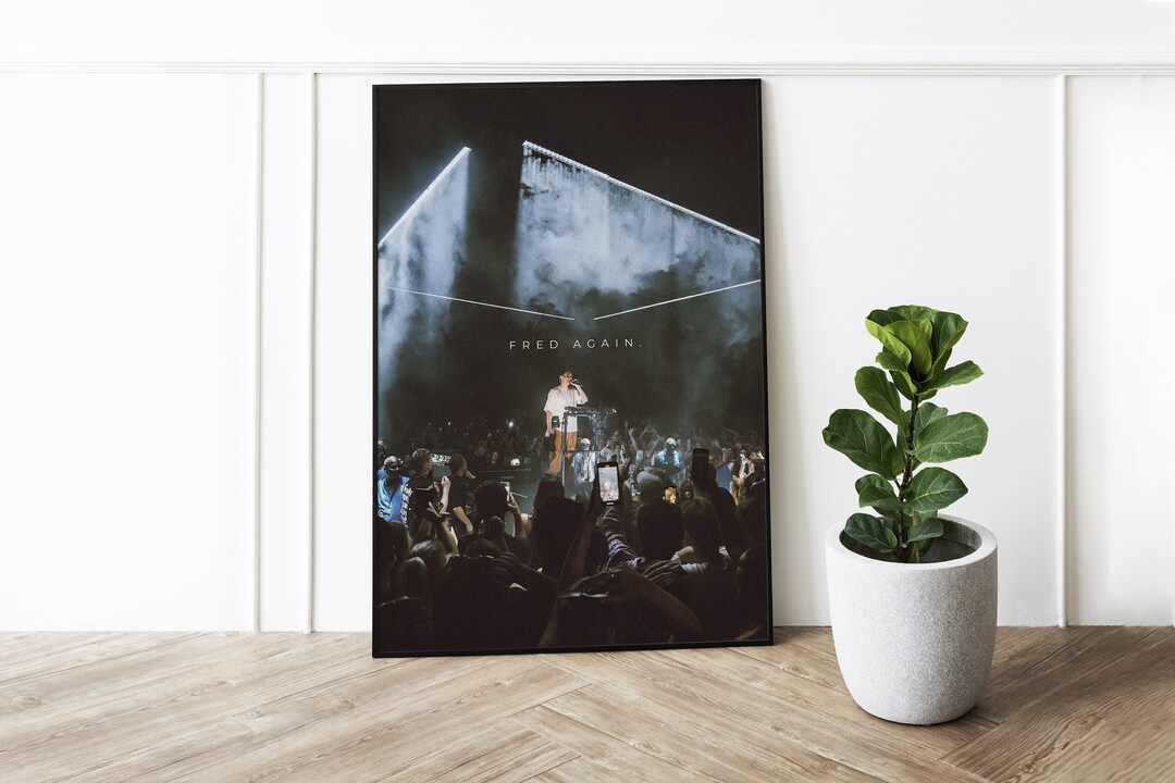 Fred Again Poster A3 Print Poster Art Home Decor Bedroom Poster Wall ...