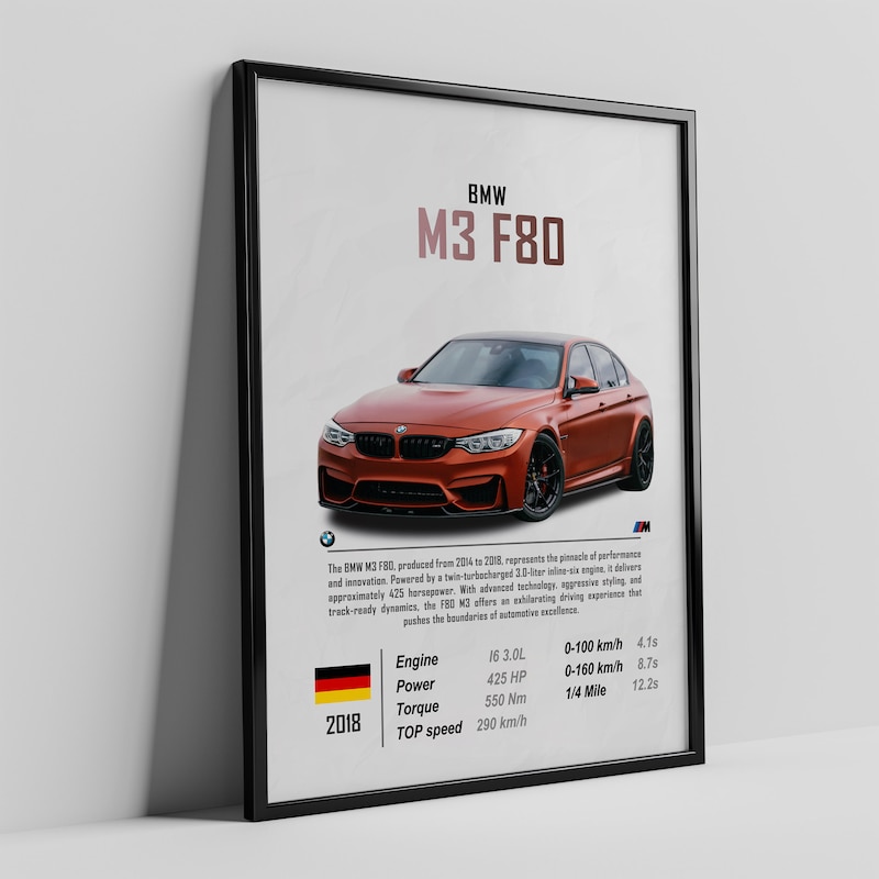 Bmw Advertisement Posters - Etsy