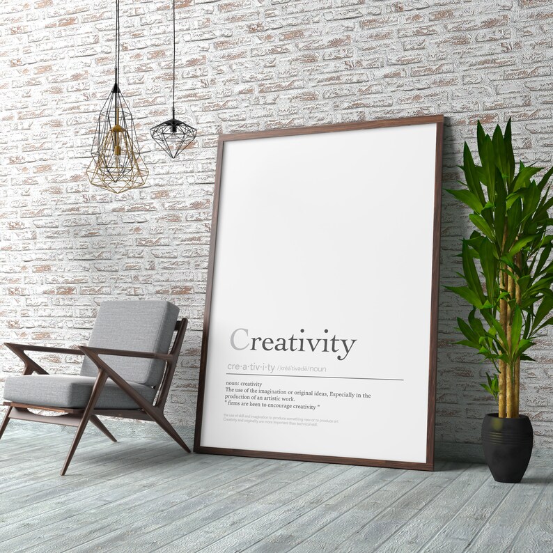 Creativity Definition Printable | Inspiring Definition | Word ...
