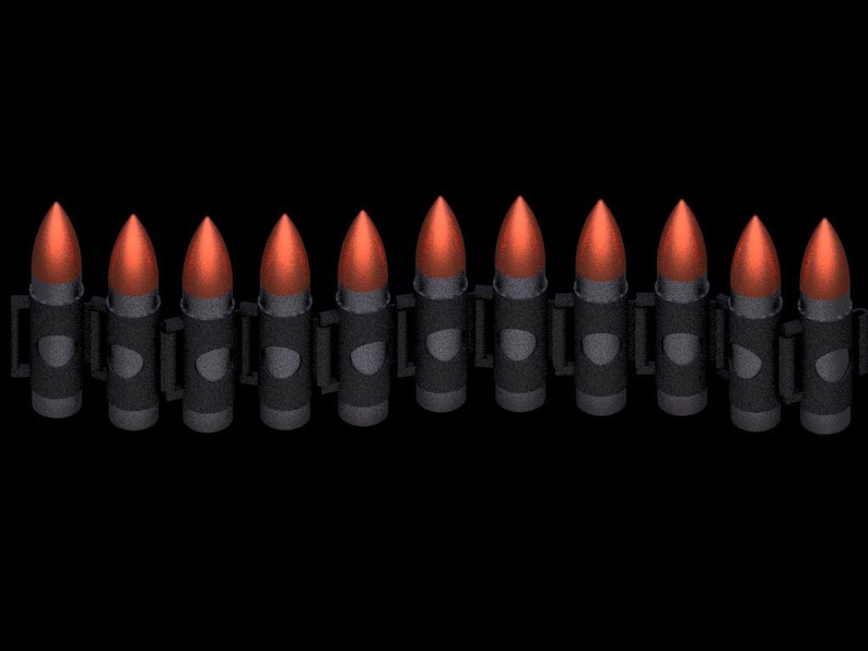 TF2 Heavy Bullet Belt, DIGITAL FILE STL - Etsy