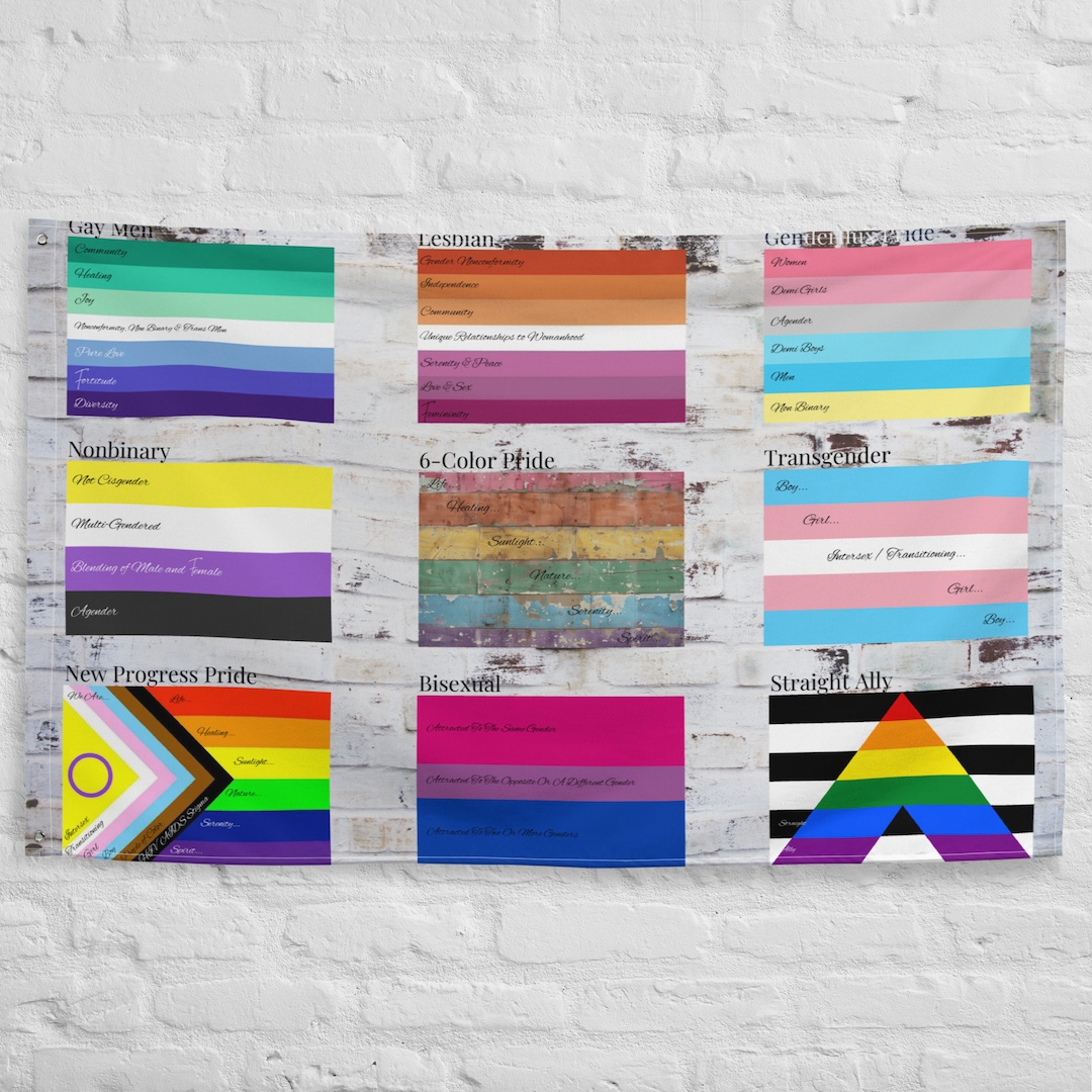 Creative Stonewall Pride Flags With "know Your Flag" Detailss (3ft X ...