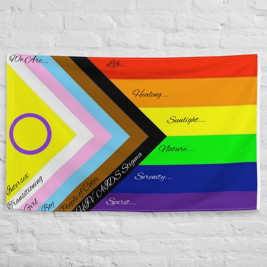 Creative New Progress Pride Flag With "know Your Flag" Details (3ft X ...