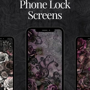 Dark Aesthetic DIGITAL WALLPAPER Victorian Gothic PC Wallpaper for ...