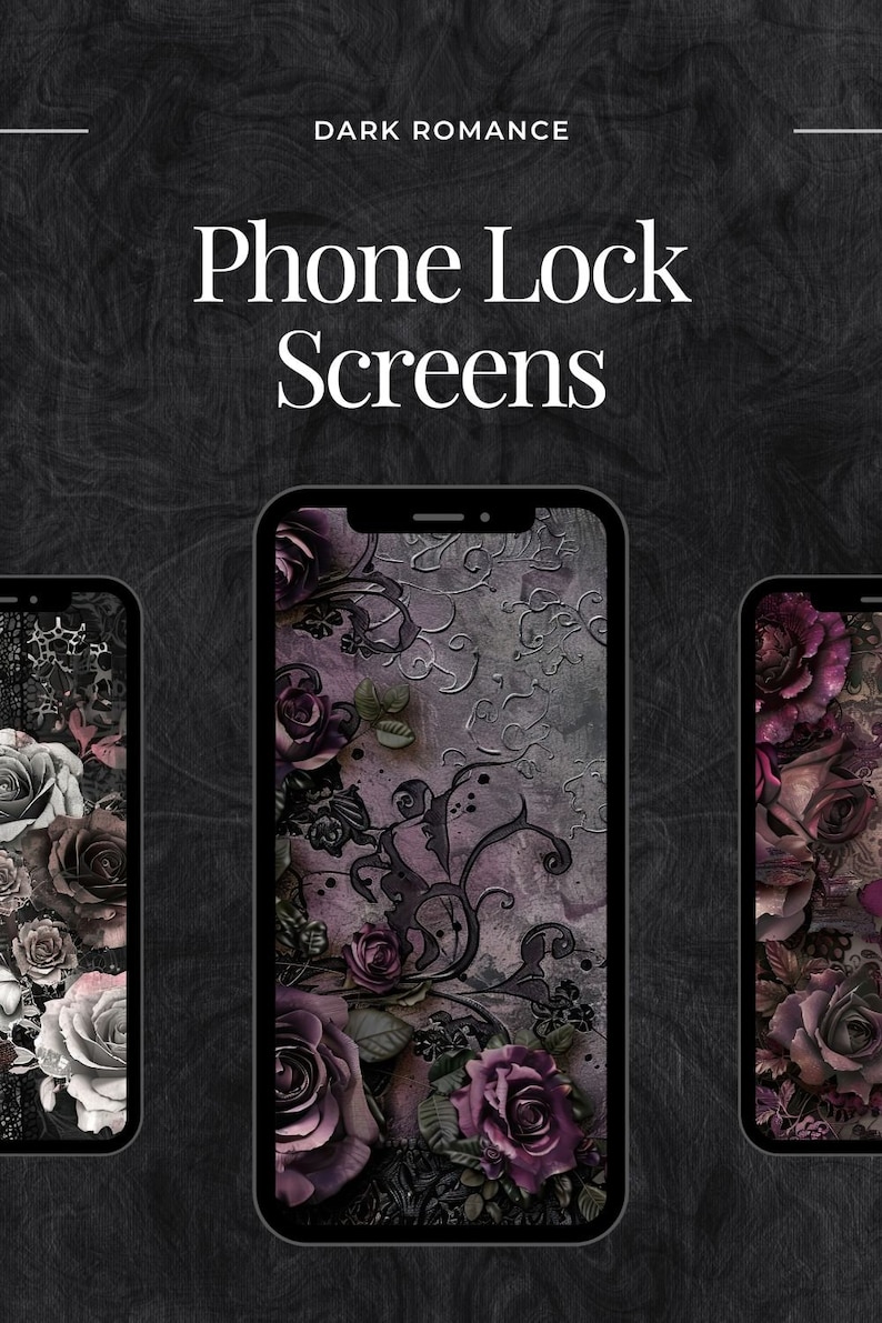 Dark Aesthetic DIGITAL WALLPAPER Victorian Gothic PC Wallpaper for ...