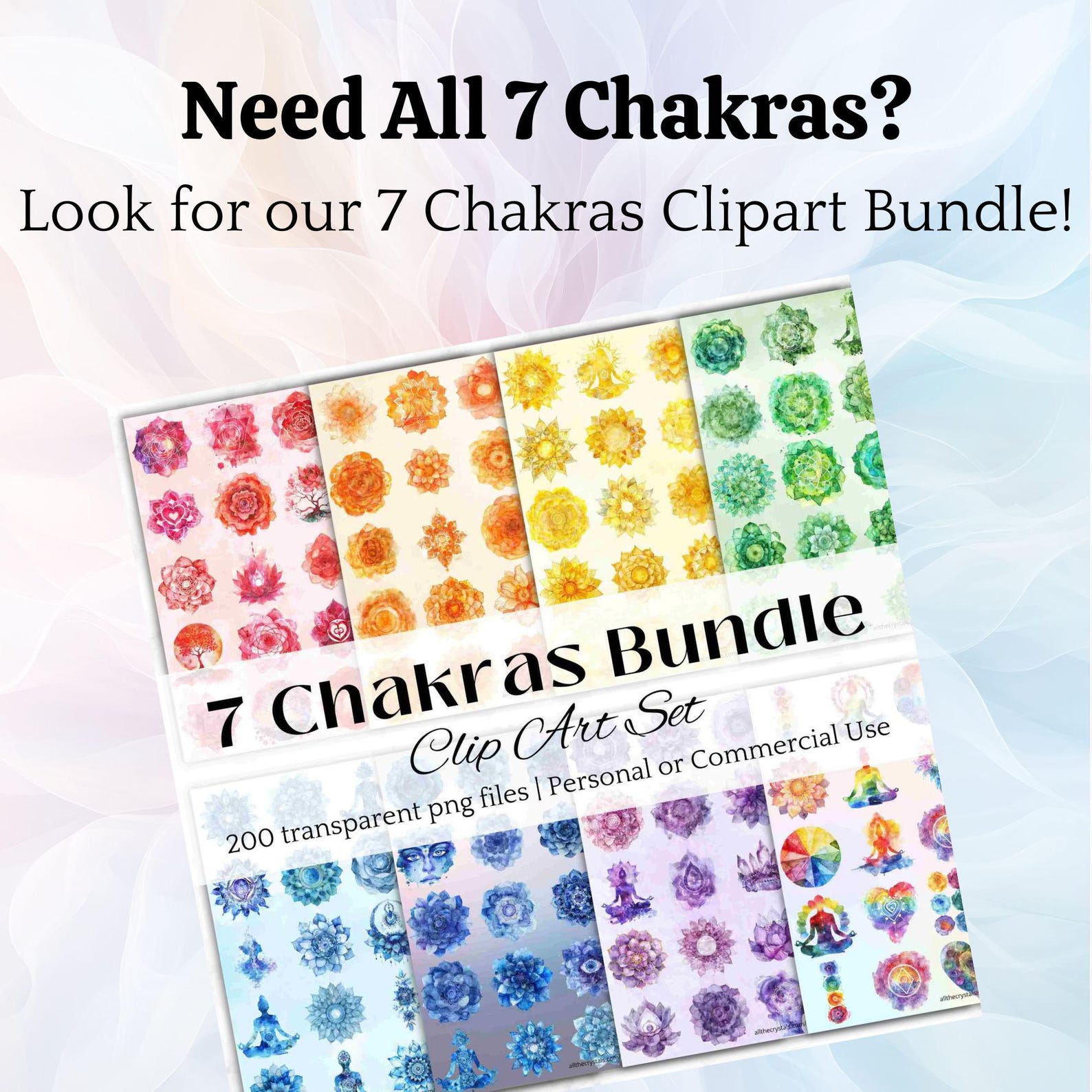 Root Chakra CLIPART PNG Set for Energy Healing, Journals, Reiki ...