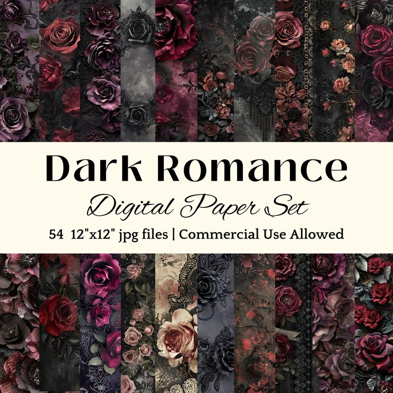 Dark Aesthetic DIGITAL WALLPAPER Victorian Gothic PC Wallpaper for ...