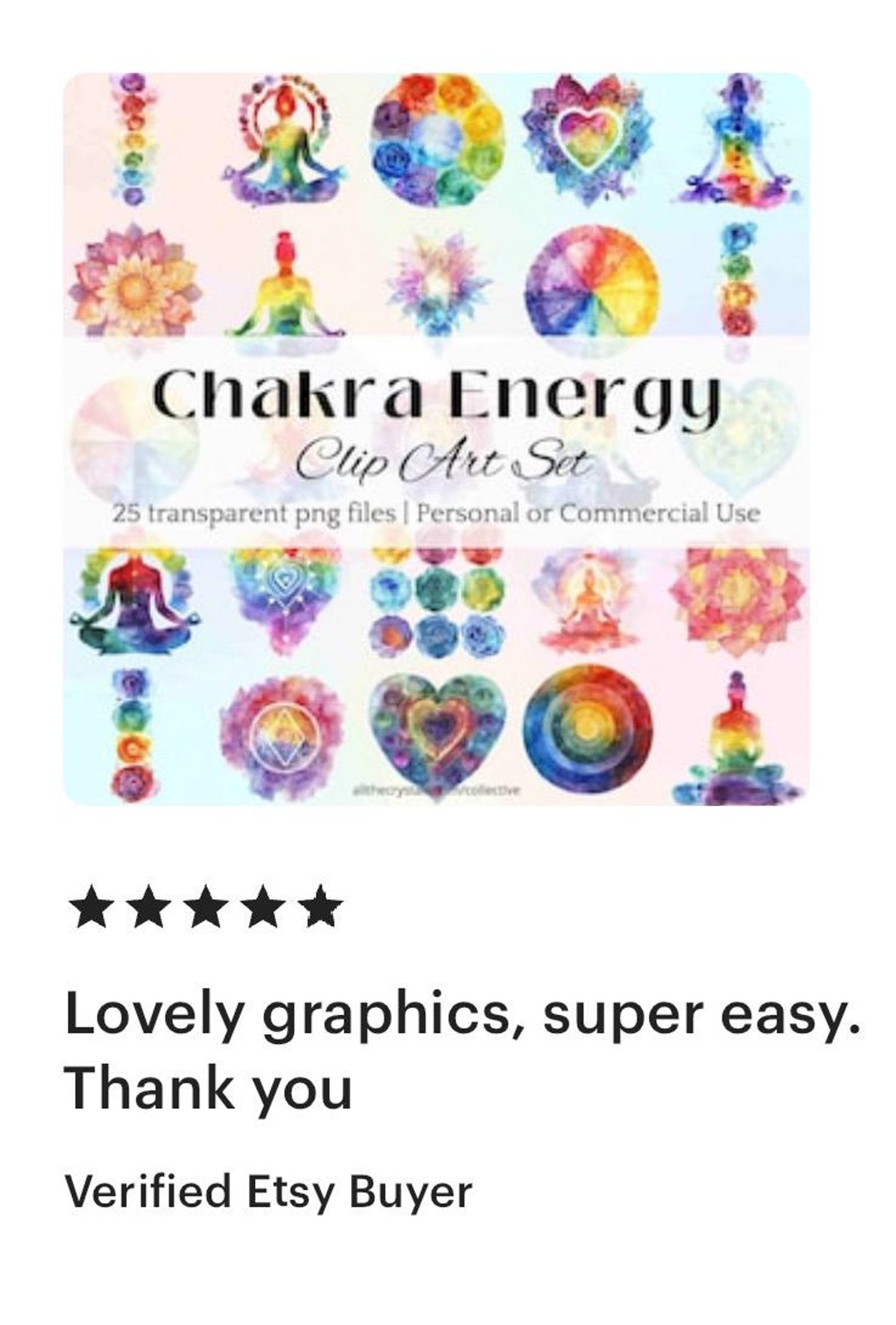 Chakra Energy CLIP ART Commercial Use Chakra Theme Graphic Holistic Clipart for Energy Healer ...