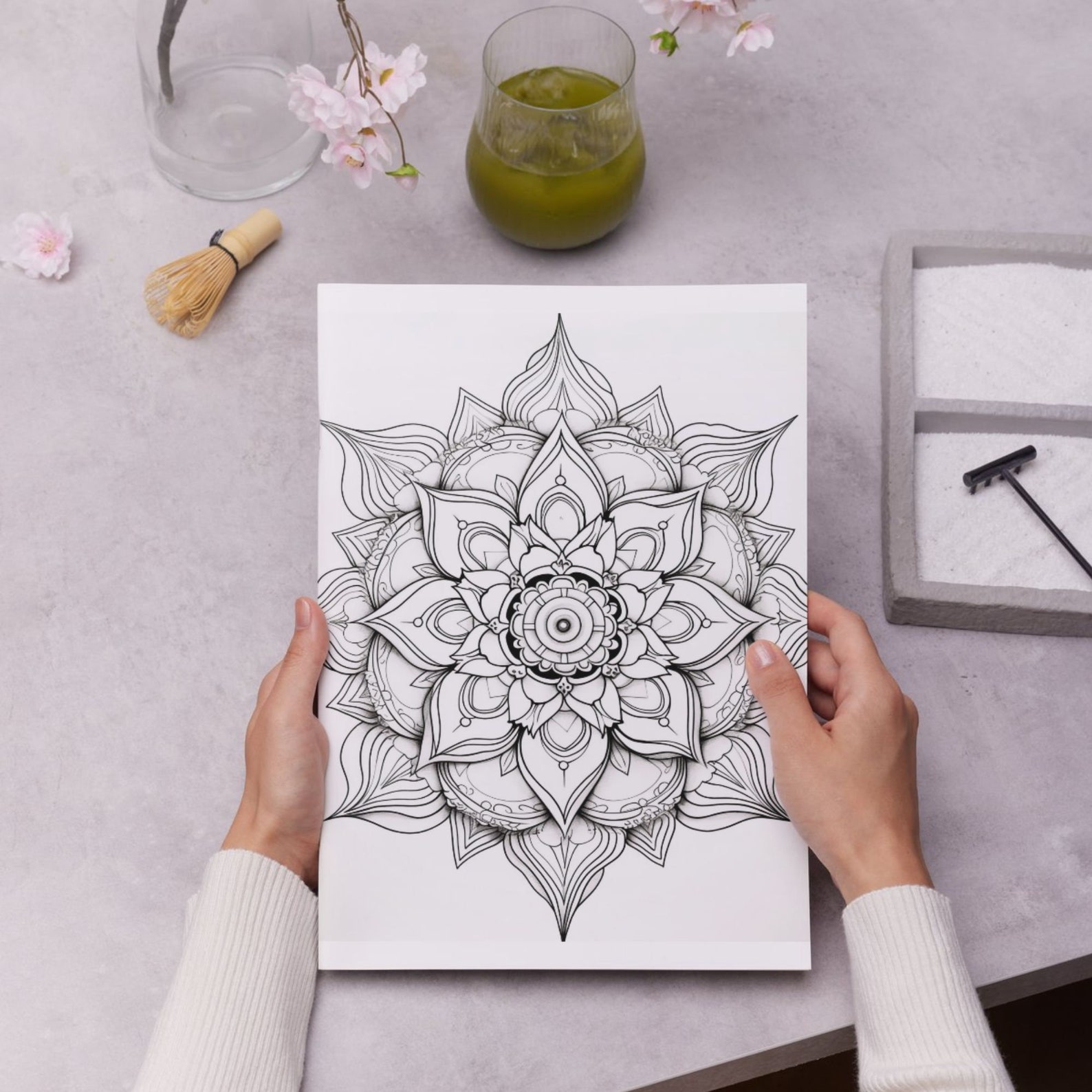 Chakra Coloring Book CANVA TEMPLATE Chakra Healing Coloring Page for ...