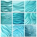 Turquoise DIGITAL PAPER Teal Pattern Turqouise Background Aqua Digital ...
