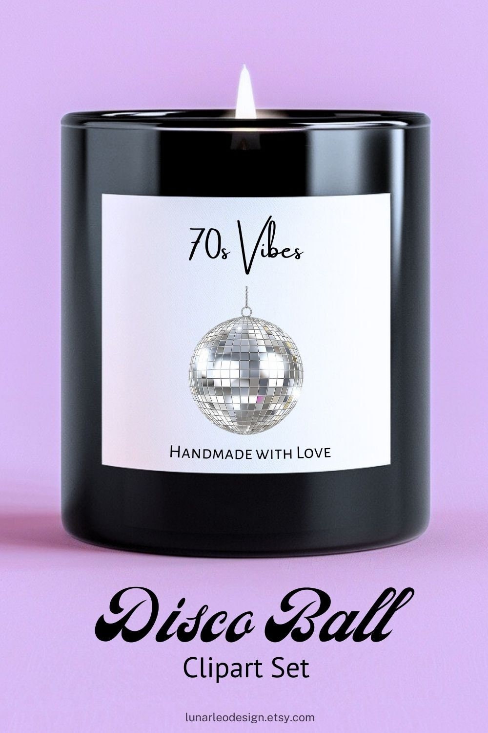 Disco Ball CLIP ART Commercial Use Mirror Ball Png for Invite Retro ...