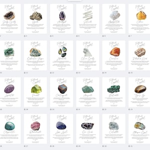 Crystal Shop Sign CANVA TEMPLATE for Crystal Business Crystal ...