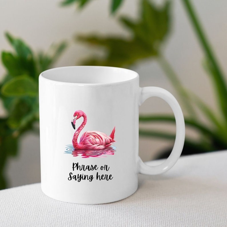 Summer Flamingo PNG Clipart Set | Pink Tropical Bird Art for Scrapbook ...
