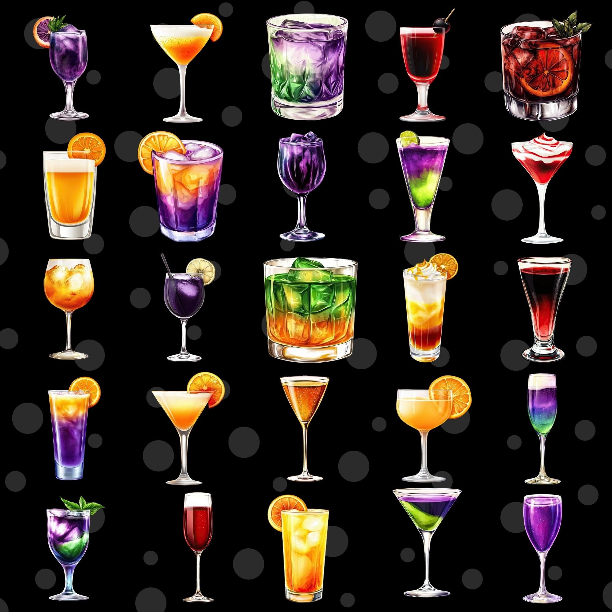 Halloween Drink Menu CANVA TEMPLATE Editable Spooky Bar Sign Diy ...