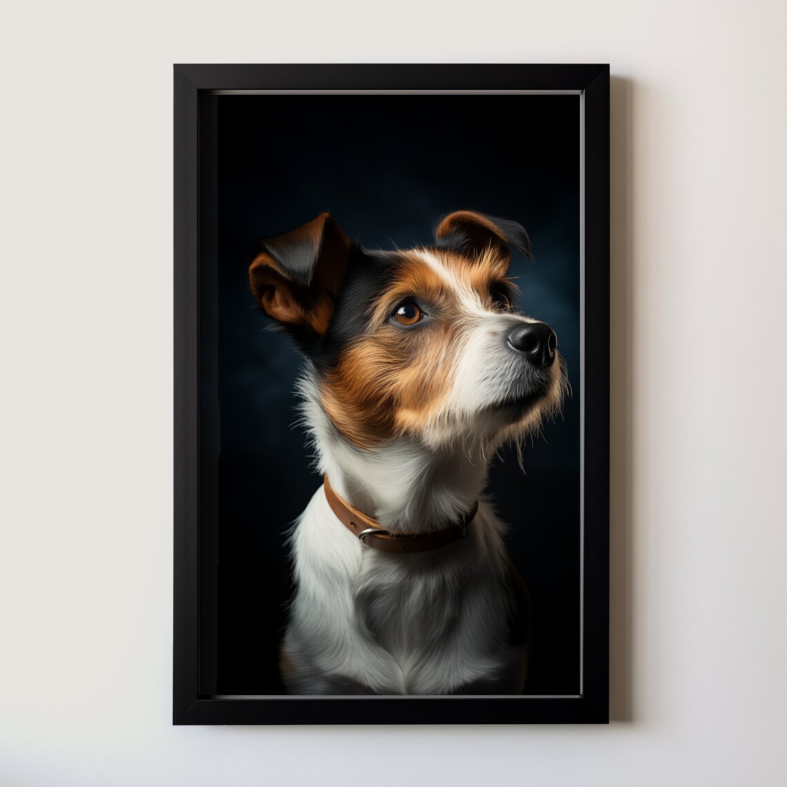 Profile Portrait Jack Russell Terrier Digital Download, Oil Painting ...