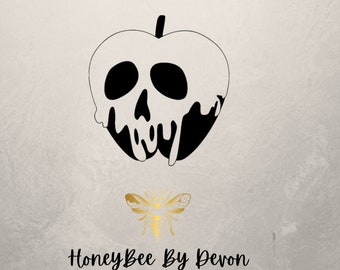 Poison Apple Vinyl Sticker/ Snow White the Advil Queen Disney Laptop ...