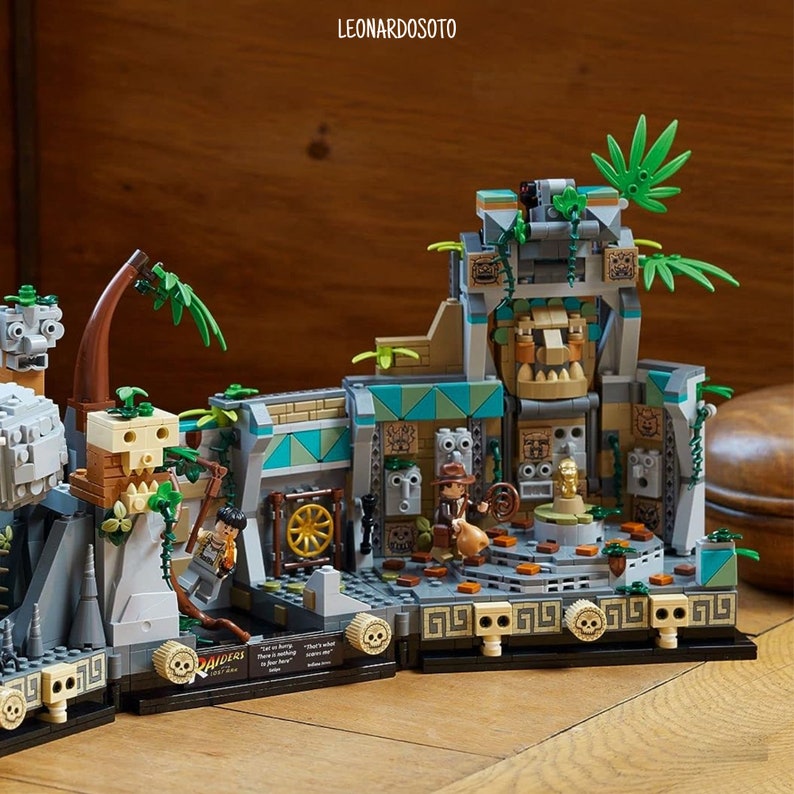 LEGO the Raiders of the Lost Ark Movie Scene That is Iconic and the ...