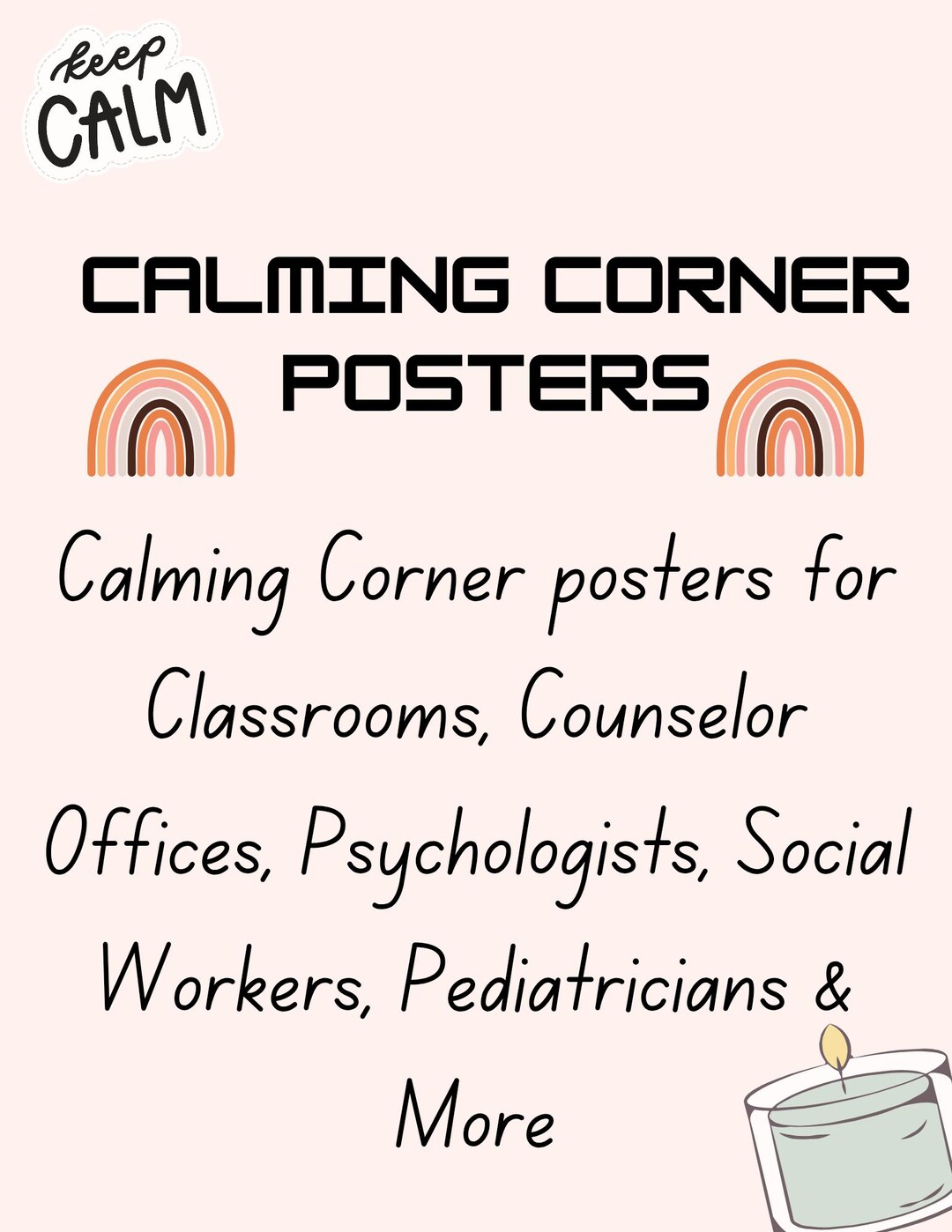 Printable Calming Corner Kit: Coping Strategies, Mindfulness Activities ...