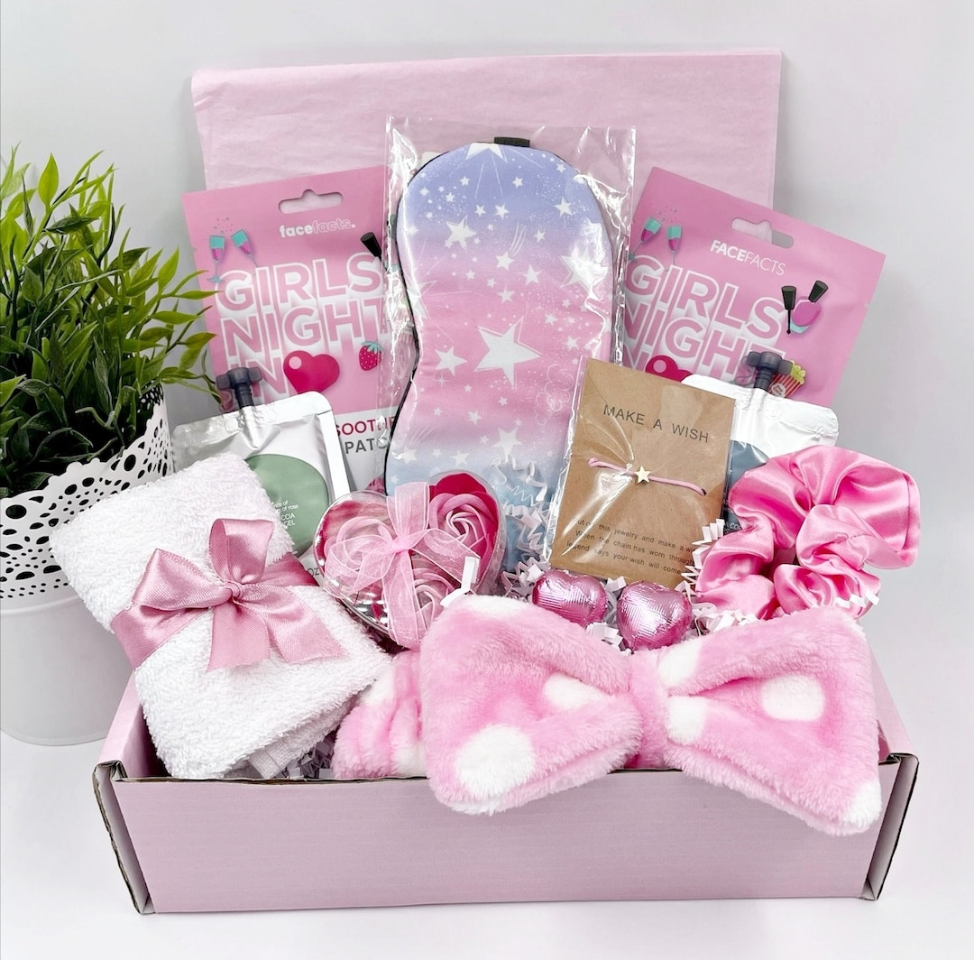 Teenage Girl Spa Birthday Box | Girls Birthday Gift, Teen Pamper Box ...