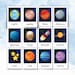 Digital Planet Cards, Educational Baby Planet Cards, Solar System ...