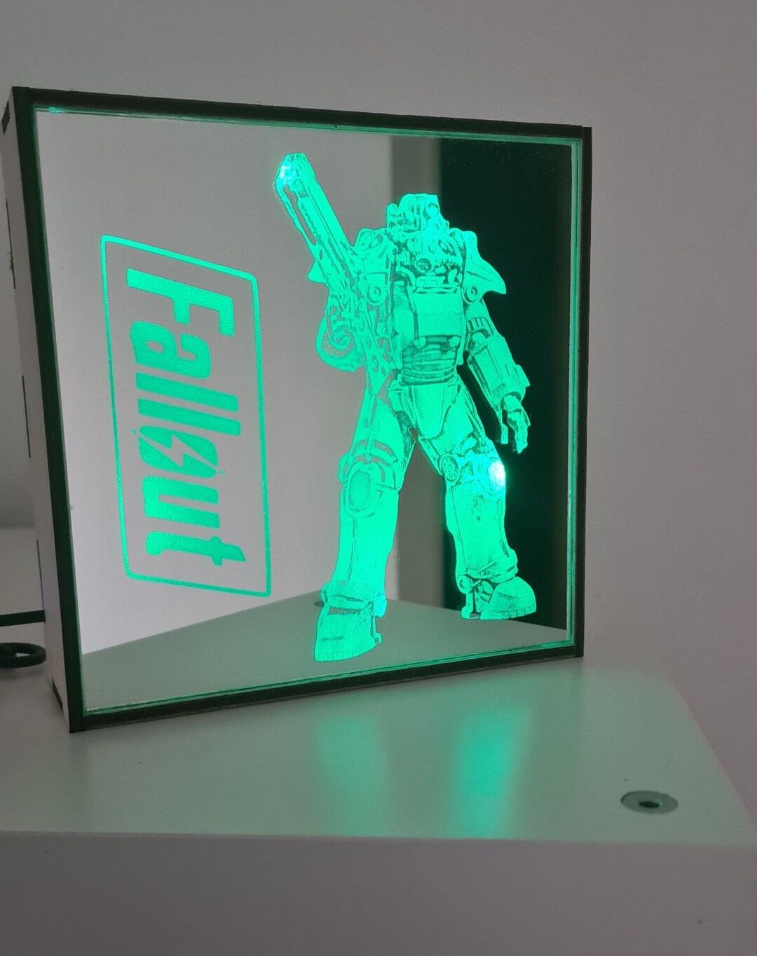 Fan Art Fallout Led Box Power Armor Night Light - Etsy