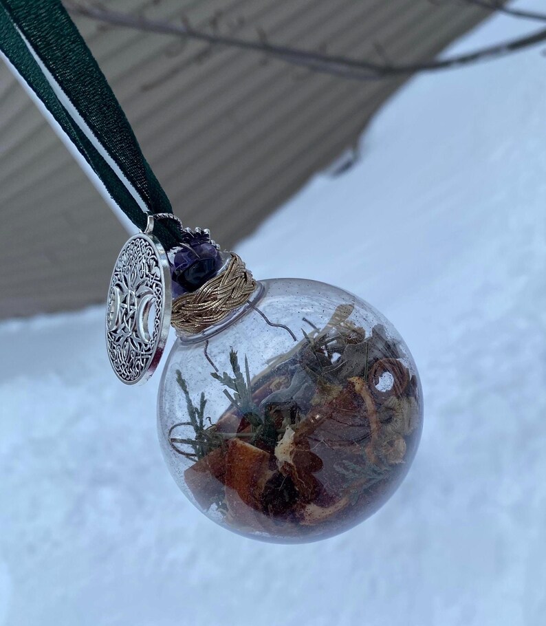 Witch Ball - Home Blessing Ball - Home Protection Ball - Protection ...