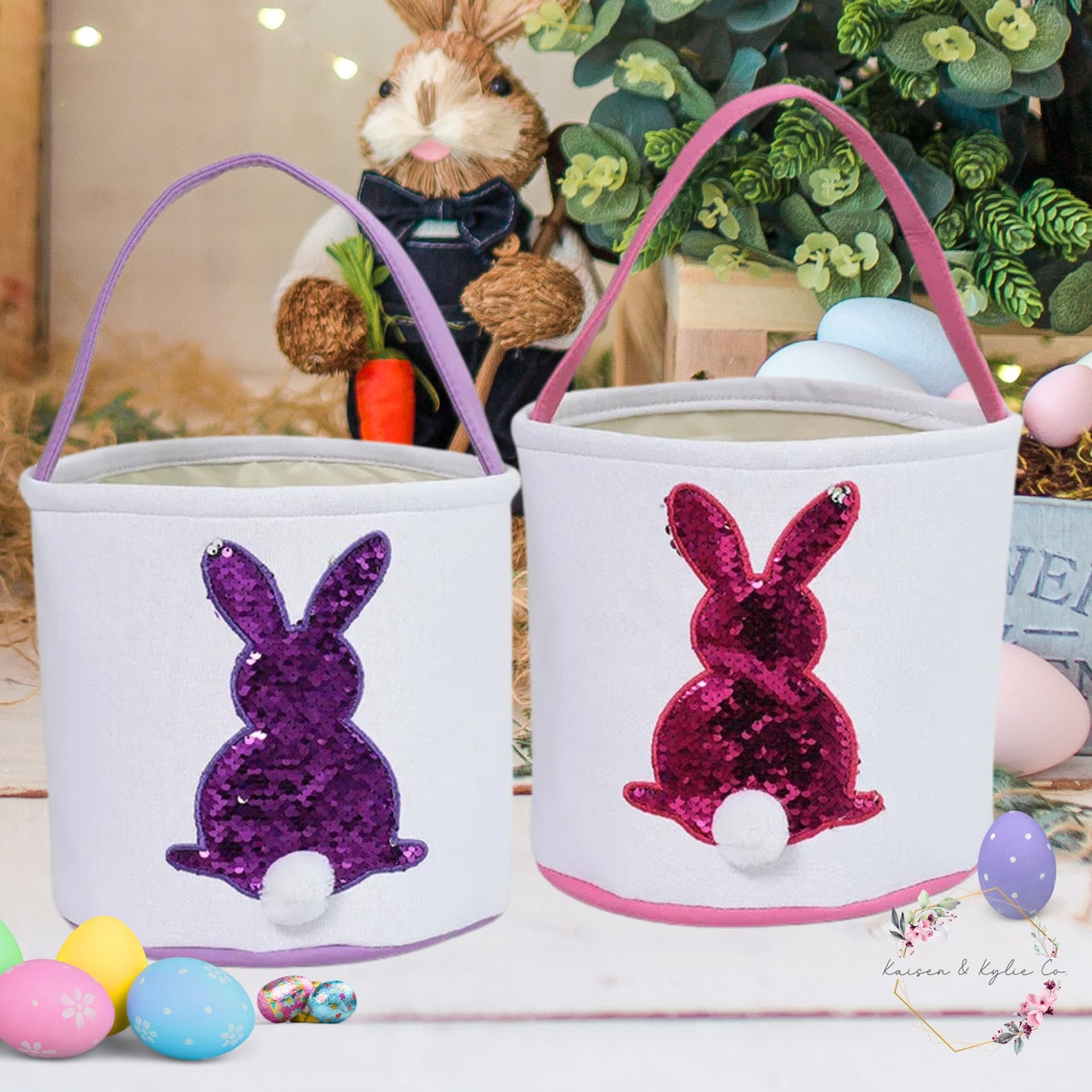 Embroidered Easter Basket for Boys Custom Name Basket Embroidered Name ...