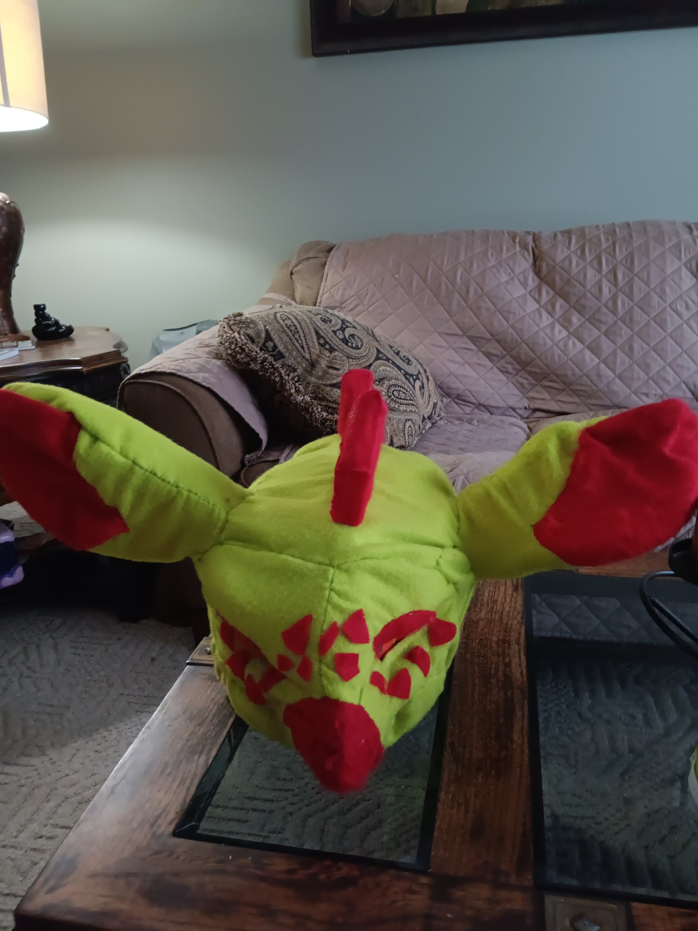 Fleece Dino Mask - Etsy